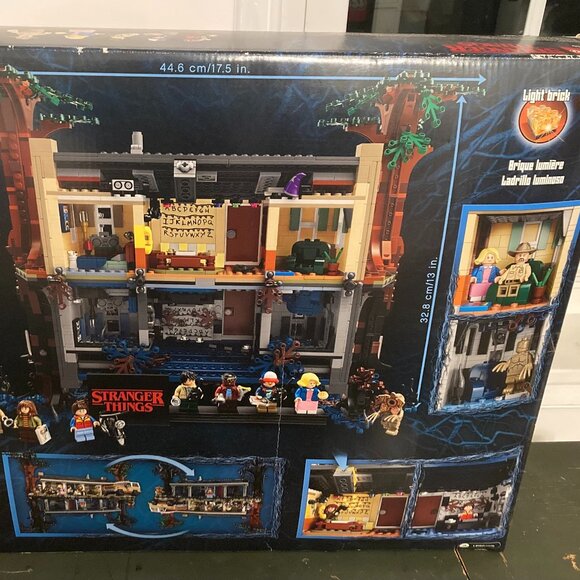 Lego | Toys | Lego Stranger Things The Upside Down 758 Byers House ...